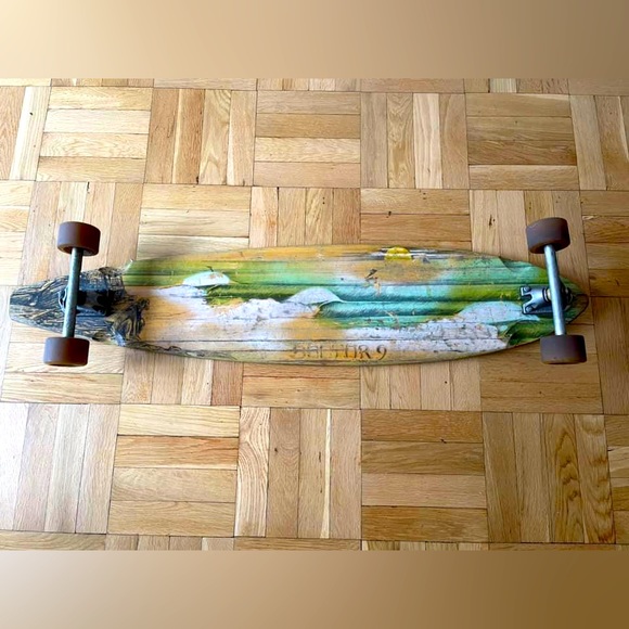 Vintage | Other | Longboard 44 Sector 9 Pintail Bamboo Design Circadian ...